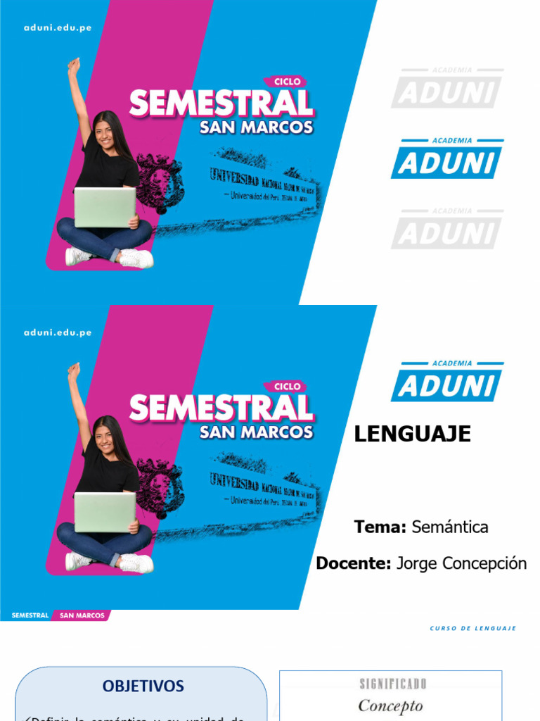 SSM-TS004-LE-Semántica SEMESTRAL | PDF | Palabra | Lingüística