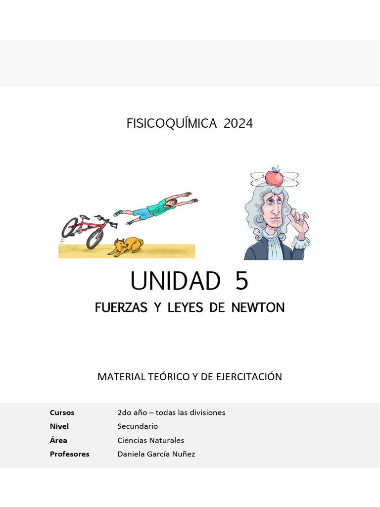 Módulo 5 - Fuerzas y Leyes de Newton | PDF | Las leyes del movimiento ...