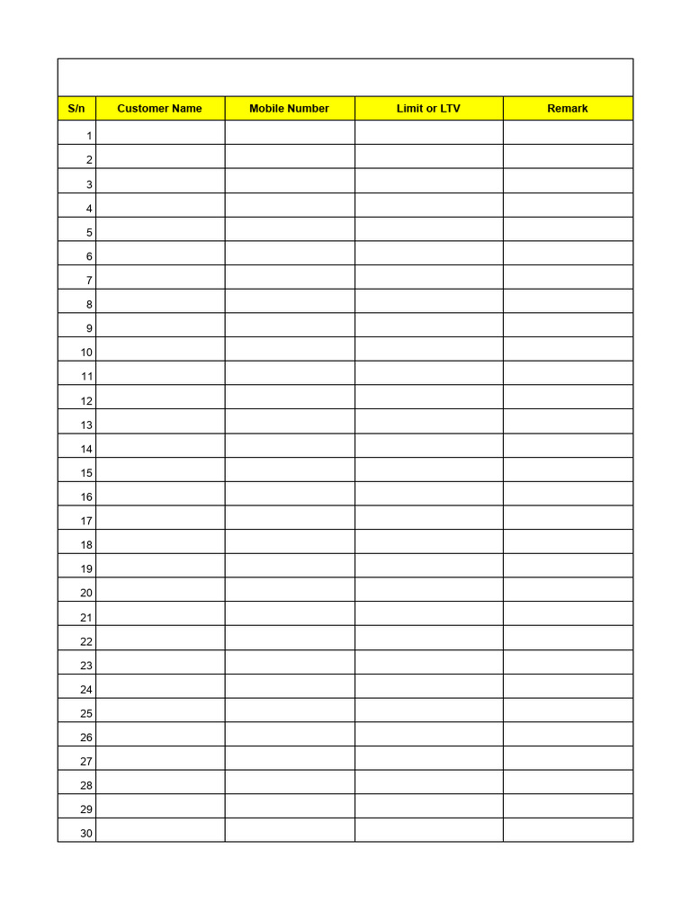 Untitled Spreadsheet - Sheet1 | PDF