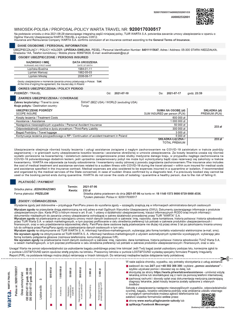 polisa 920017030517 (1) | PDF