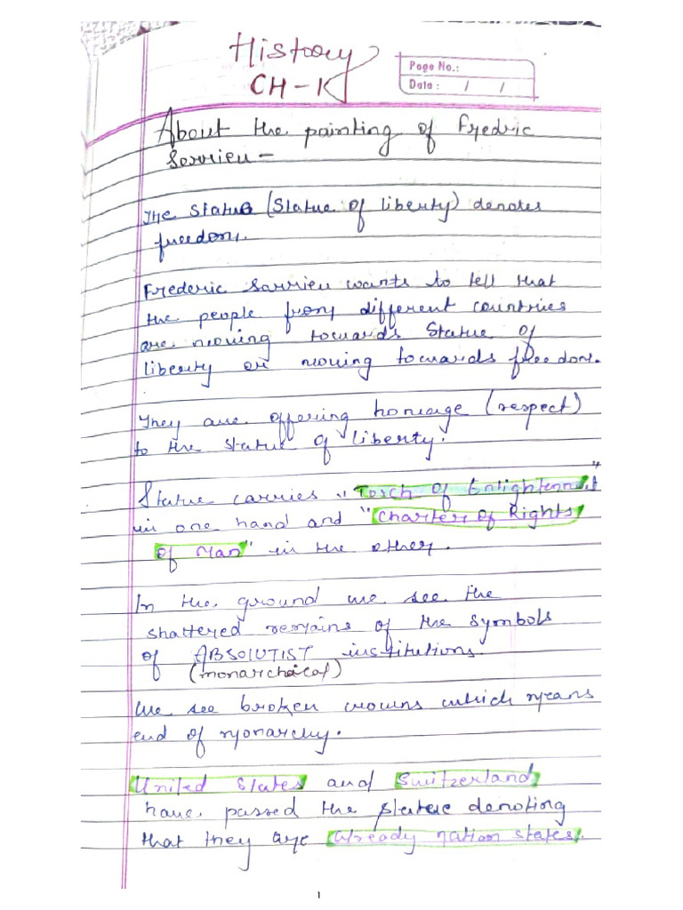 Class 10 History ch-1 (Part-1) | PDF