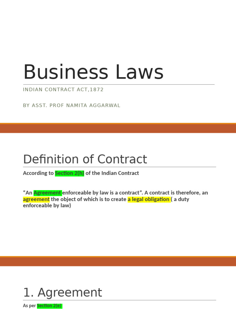 Definition and Essentials of Contracts | PDF | Consideration | Business Law