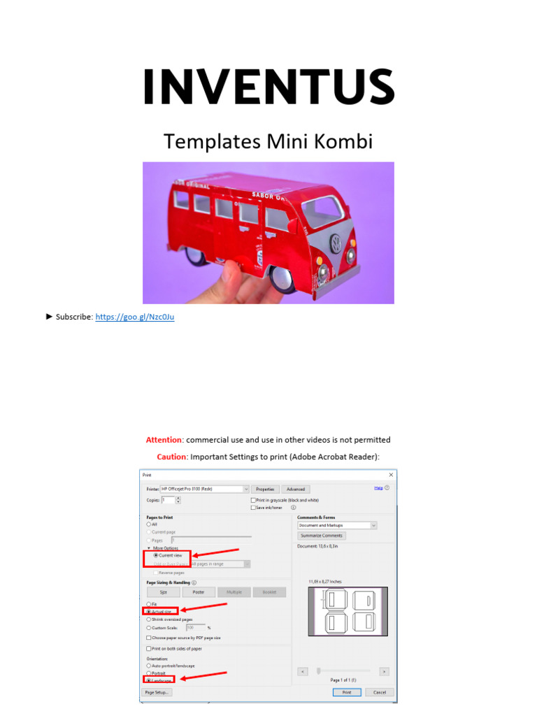 Cópia de Templates Mini Kombi | PDF
