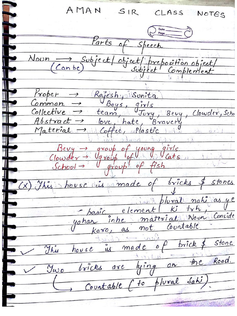 Aman Sir Class Notes PDF PDF Free | PDF