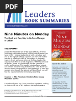 Monday Morning Leadership | PDF | Leadership | Motivational