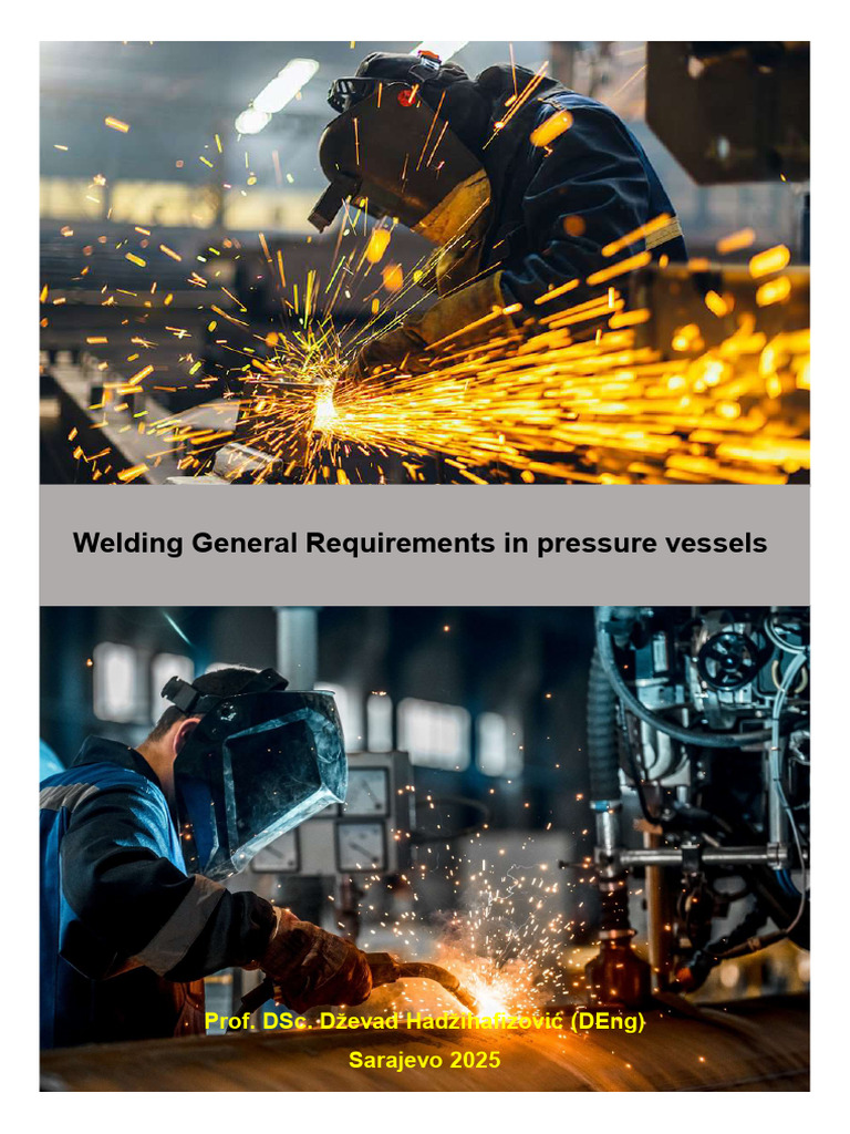Welding Requirements for Pressure Vessels | PDF