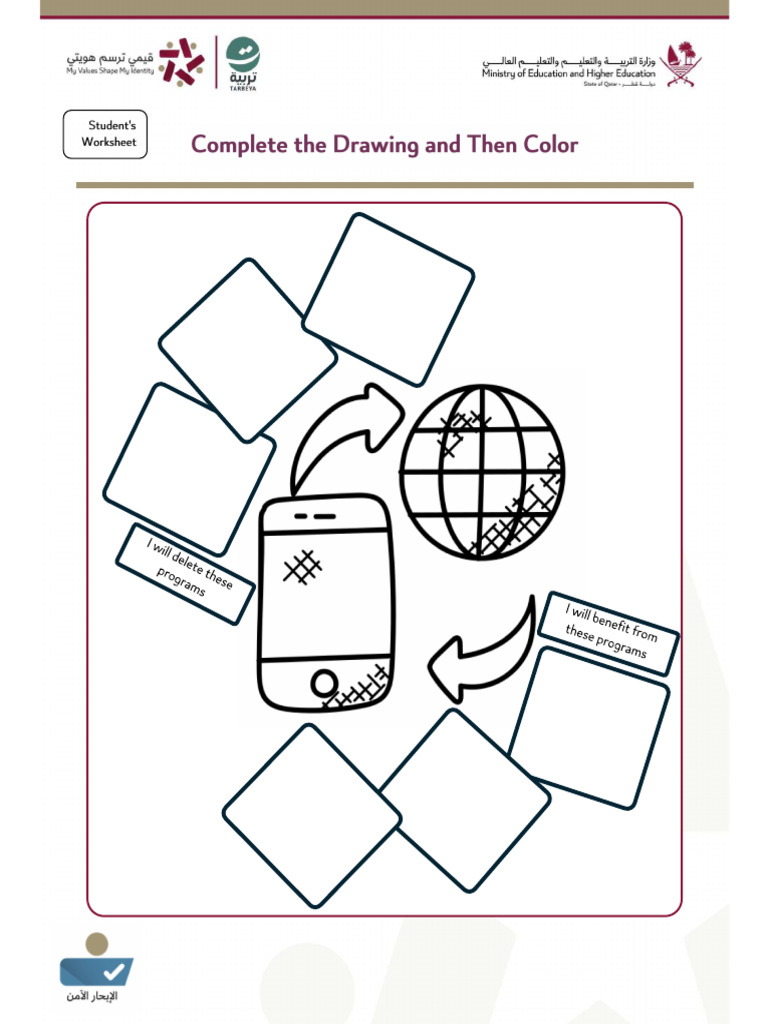 GR 3-6 Drawing and Colouring (My Values My Identity Nov 24) | PDF