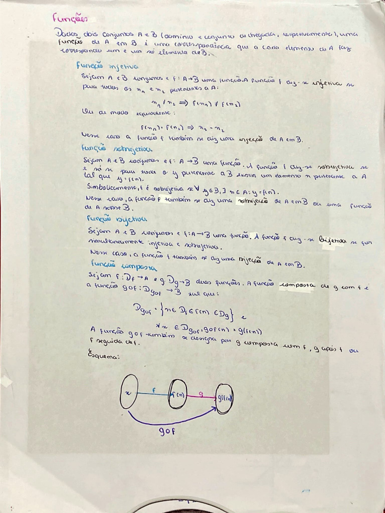Resumos Funcoes | PDF