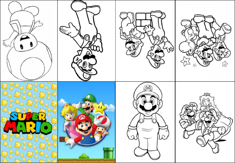 Librito de Mario para Armar | PDF