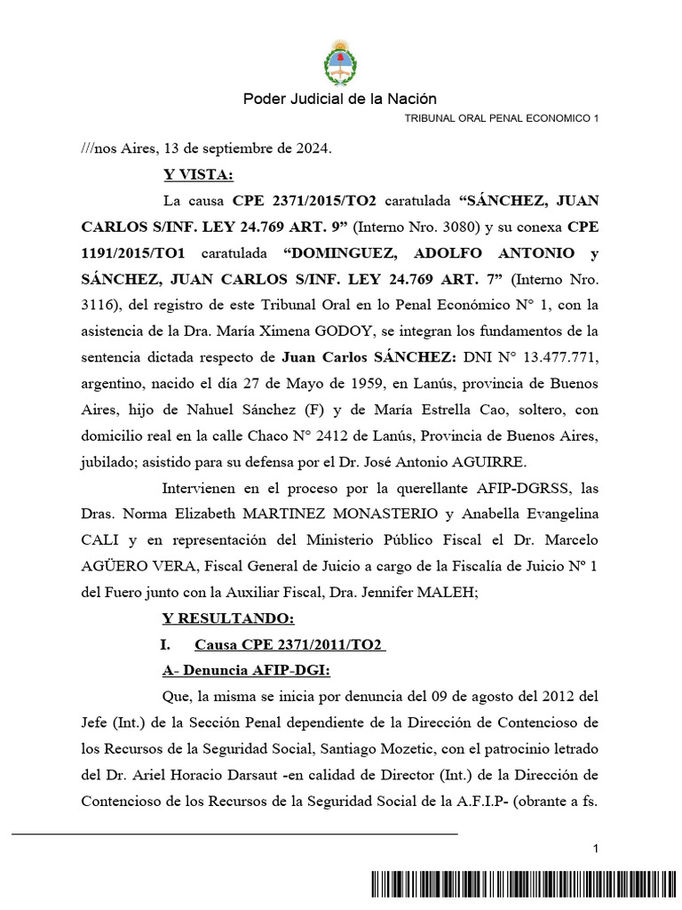 Fallo | PDF | Fiscal | Ley Pública