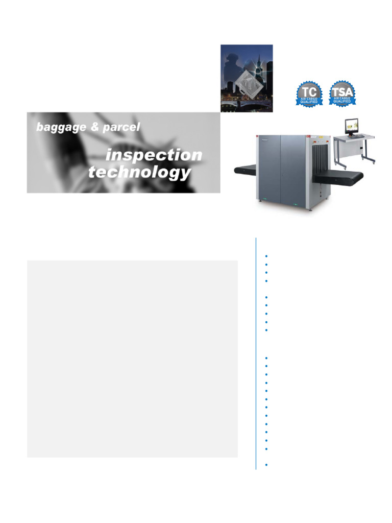 LS Rapiscan 627XR X Ray Screening | PDF | X Ray