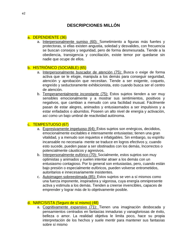764125494-descripcion e2G | PDF | Sicología | Conceptos psicologicos