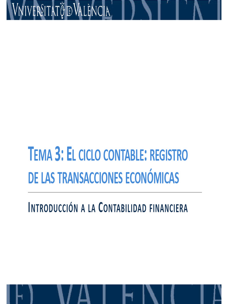 Ciclo Contable: Registro de Transacciones | PDF | Contabilidad | Corporaciones