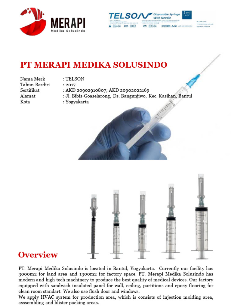 PT Merapi Medika Solusindo (Facilities) | PDF