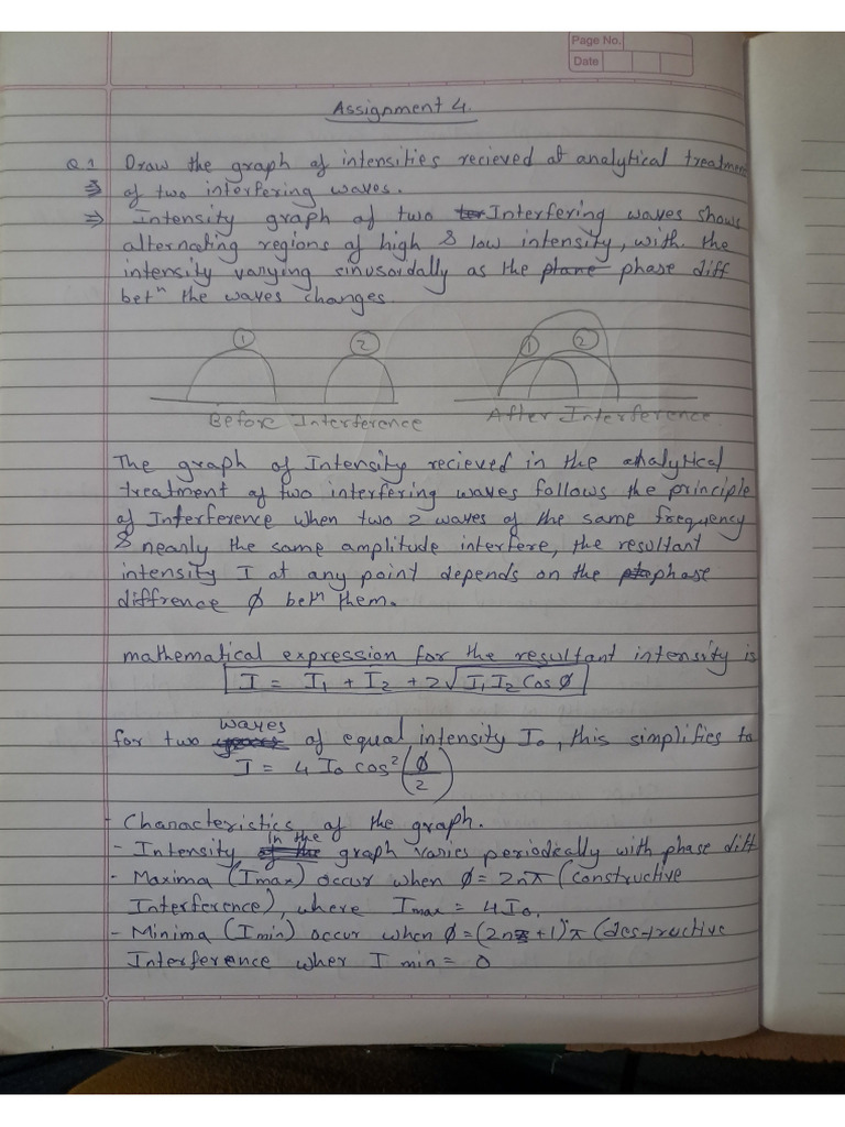 Physics Assignment 4 | PDF