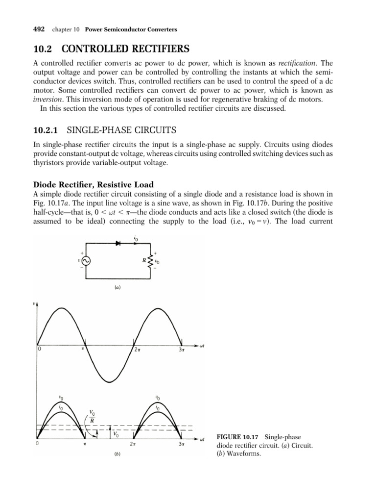 9876 Lecture 08 | PDF | Rectifier | Power Electronics