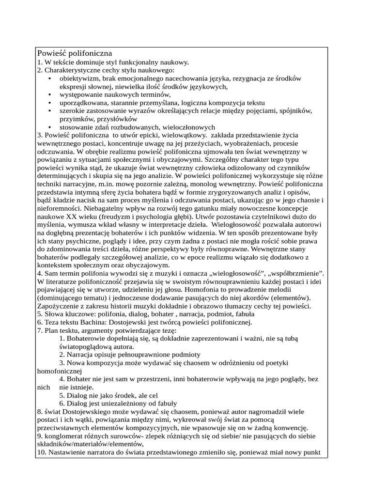 Notatka PL | PDF