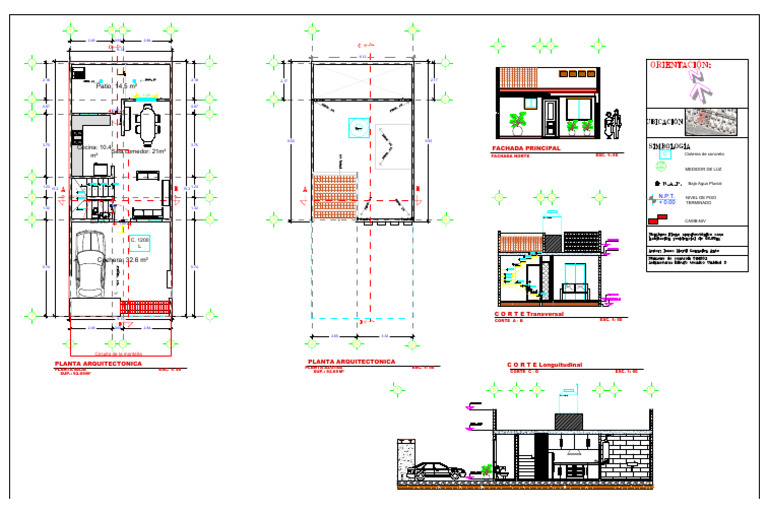 Plano Arq - Casa-90X60 | PDF