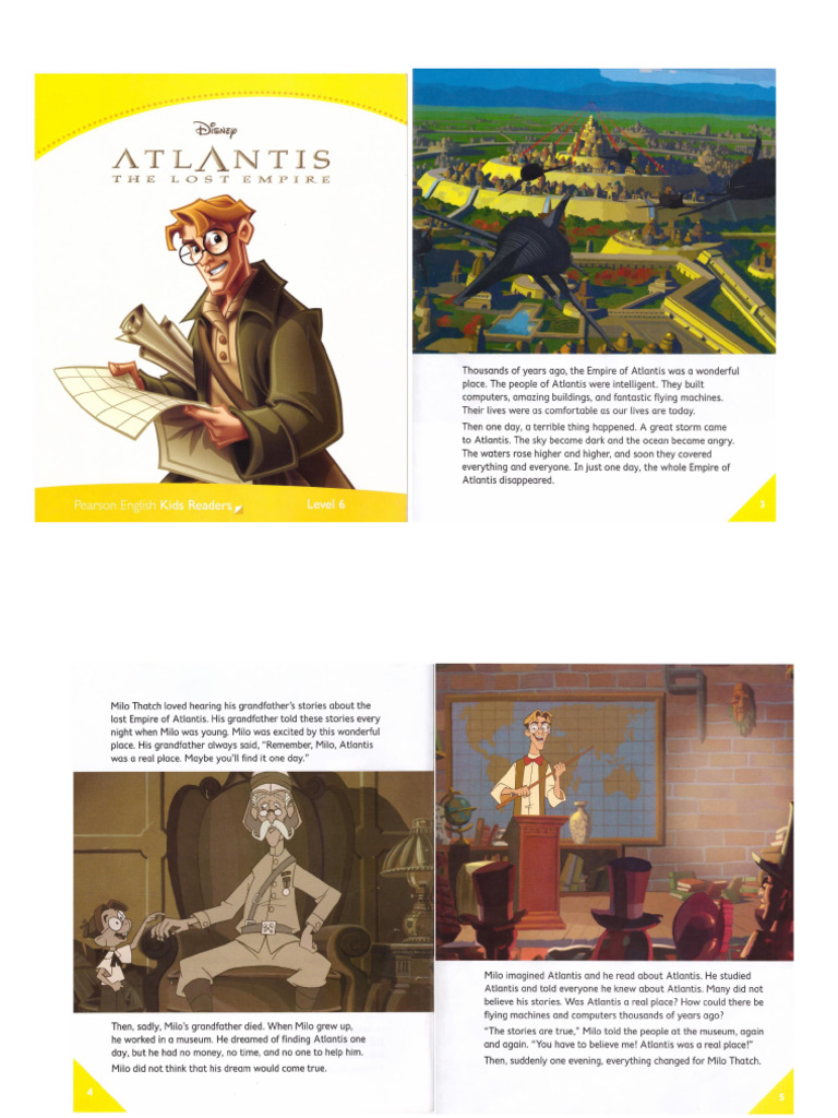 Atlantis - The Lost Empire (Level 6) (Pearson Kids Readers) (Z-Library ...