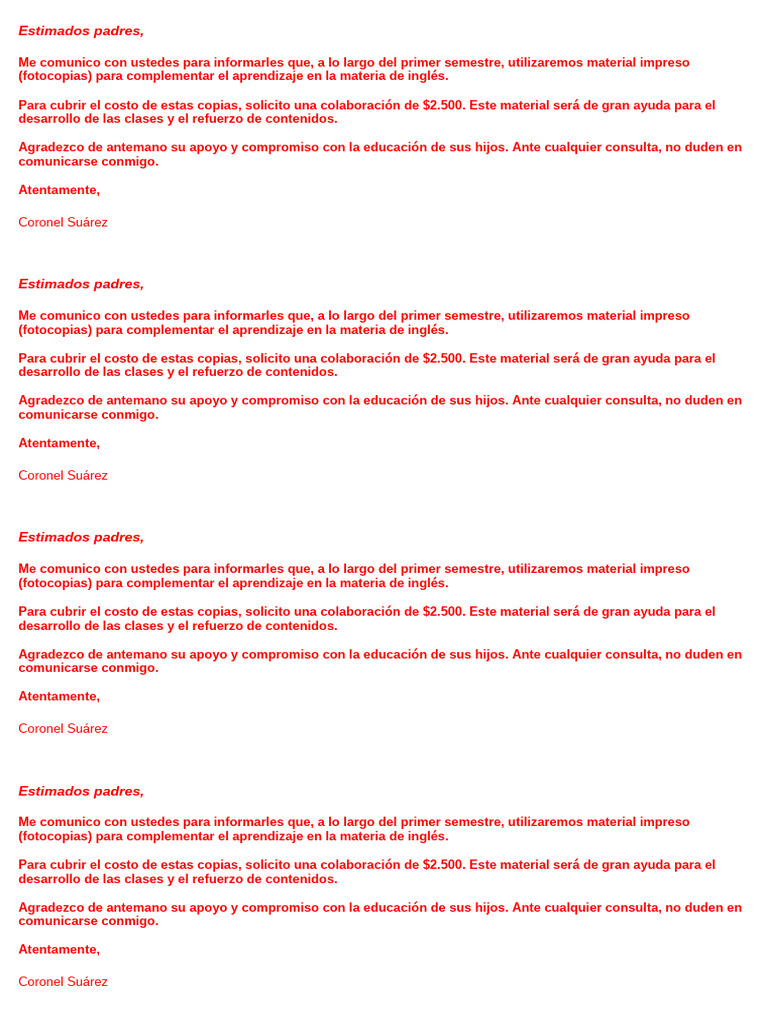 Nota Plata 2025 | PDF