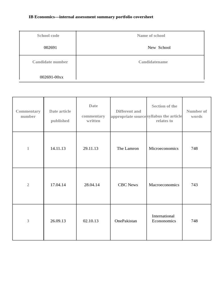 Economics Ia Example 40 On 45 | PDF | Externality | Inflation