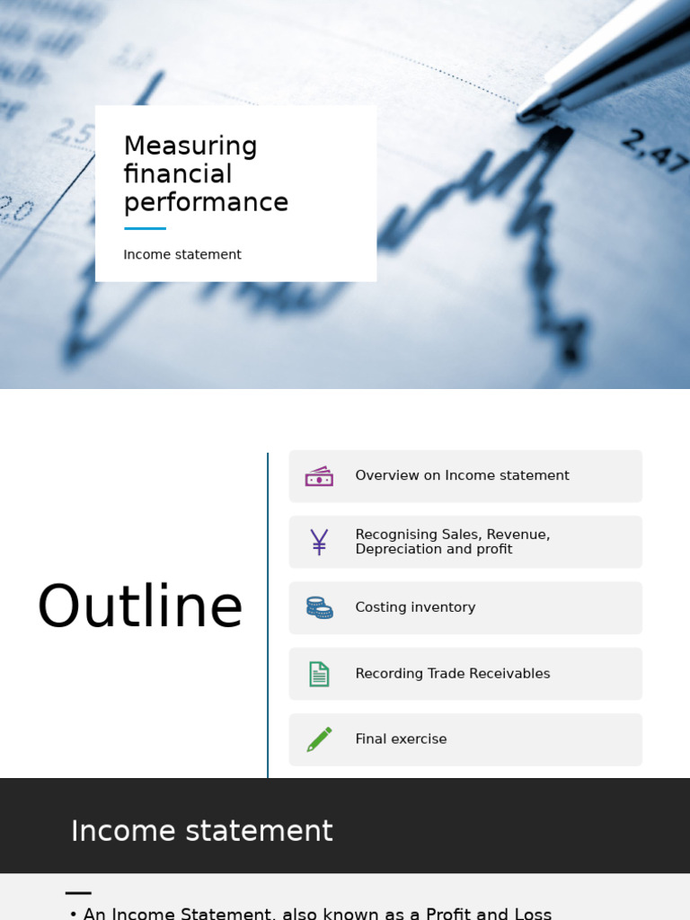 Understanding Income Statement Basics | PDF | Depreciation | Income Statement