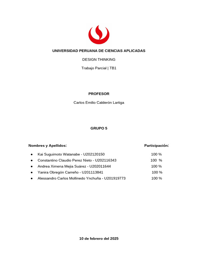 TB1_GRUPO 5 (1) | PDF | Alimentos | Dieta