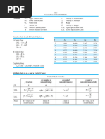 SPC Calculations | PDF | Standard Deviation | Statistical Theory