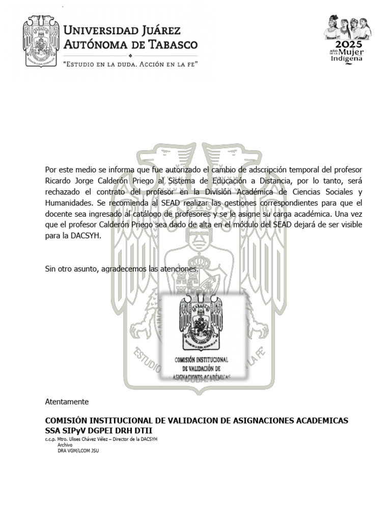 Oficio 004 Sead | PDF