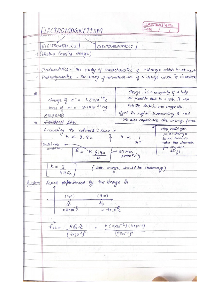 ELECTROMAGNETISM | PDF