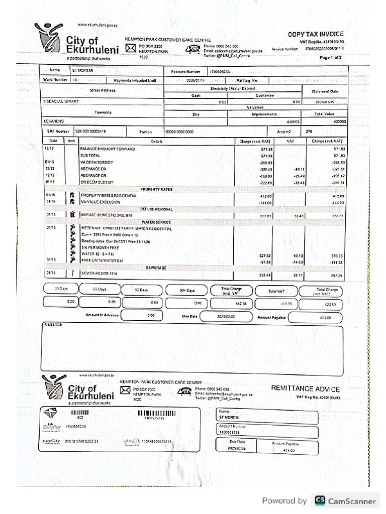 Proof of Resident | PDF