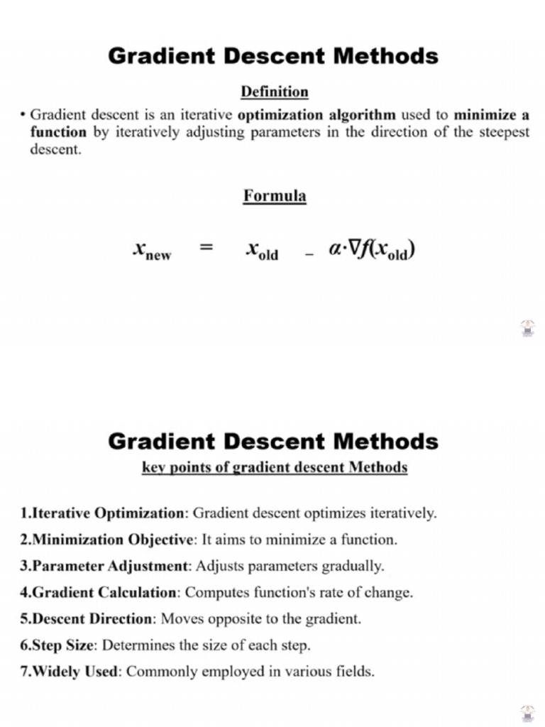 Gradient Descent | PDF