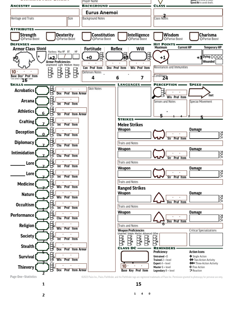 Charactersheet-3 20326 170657 | PDF | Alchemy | D20 System