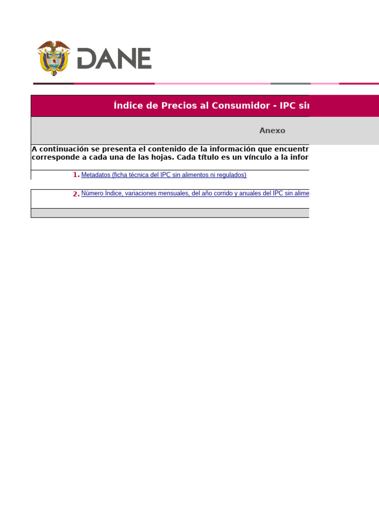 IPC Sin Alimentos ni Regulados: Análisis 2023 | PDF | Índice de precios ...