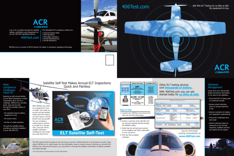 10 Acr 448 406testcom Handout - Layout 2 | PDF | Aviation | Wireless