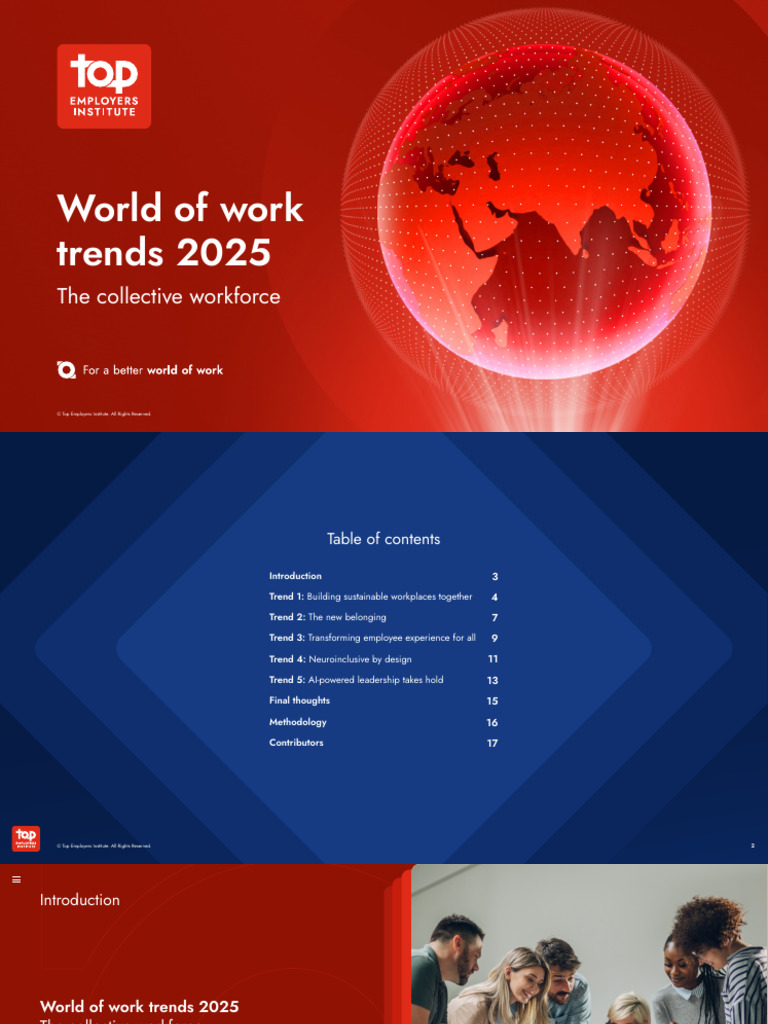 World of Work Trends 2025 | PDF | Employment | Turnover (Employment)