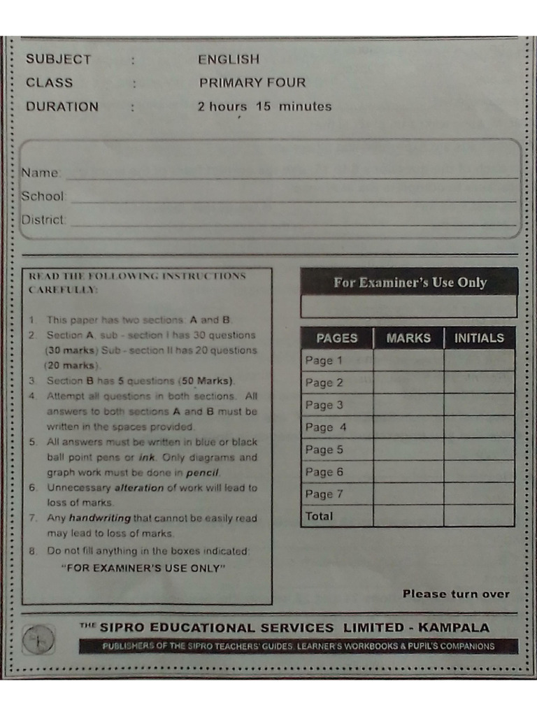Sipro P4 Eng Eot 2 | PDF