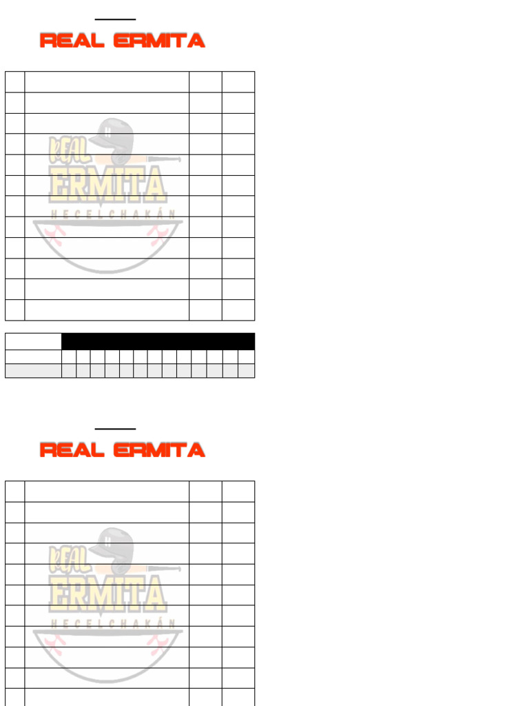 LINE UP ERMITA | PDF