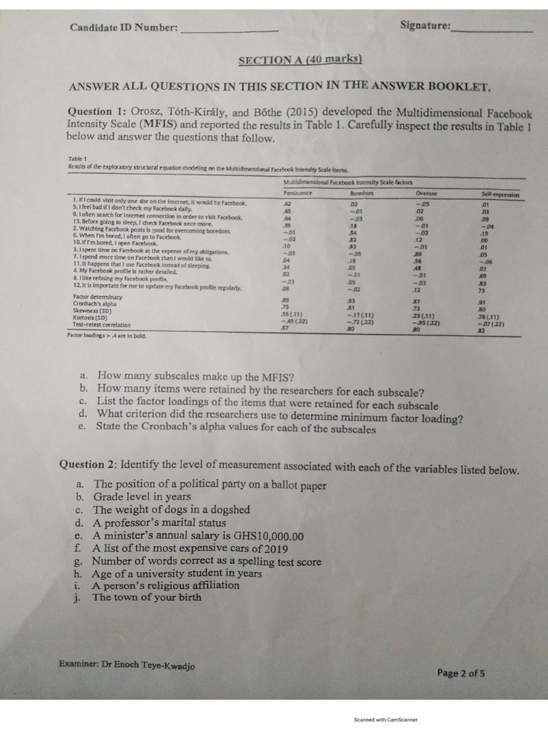 Psychometrics Passco | PDF