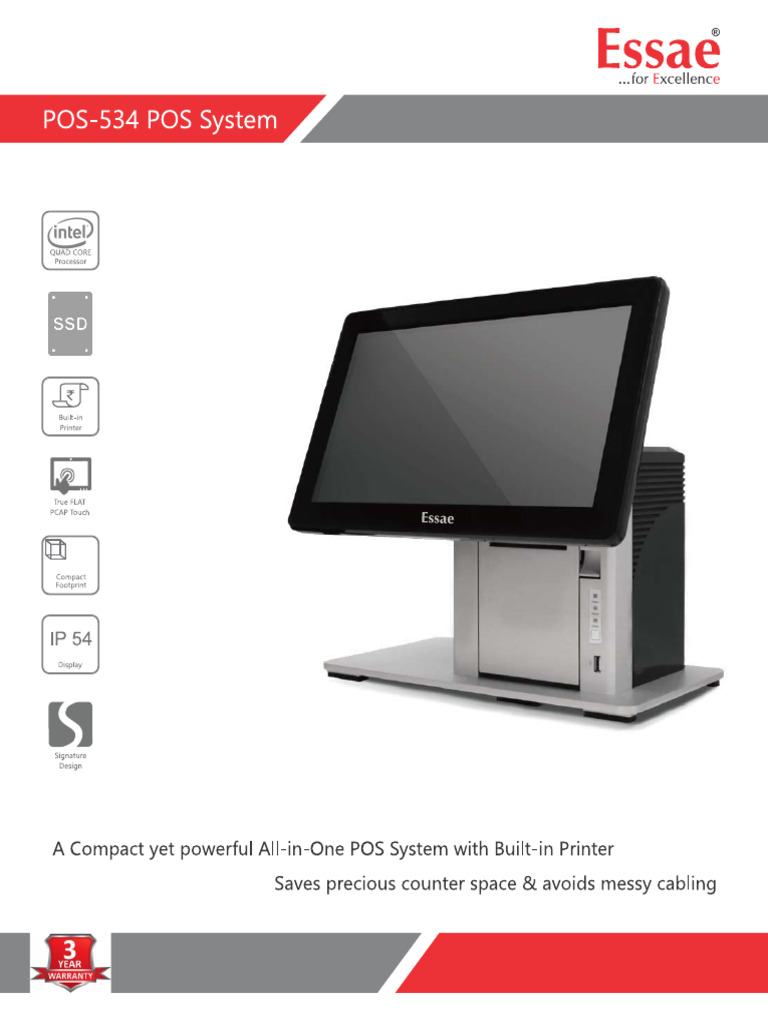 Essae POS-534 | PDF