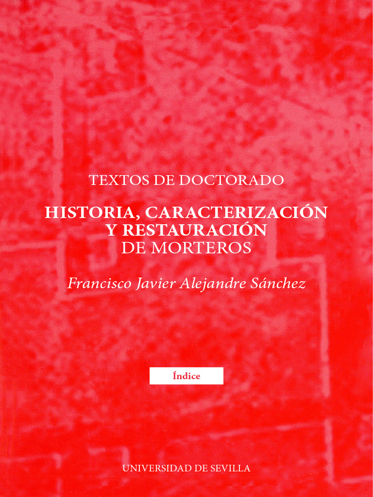 Historia y Restauración de Morteros | PDF | Mortero (Albañilería ...