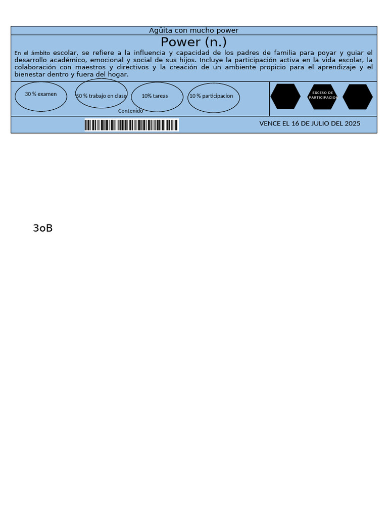 Agüita Con Mucho Power | PDF