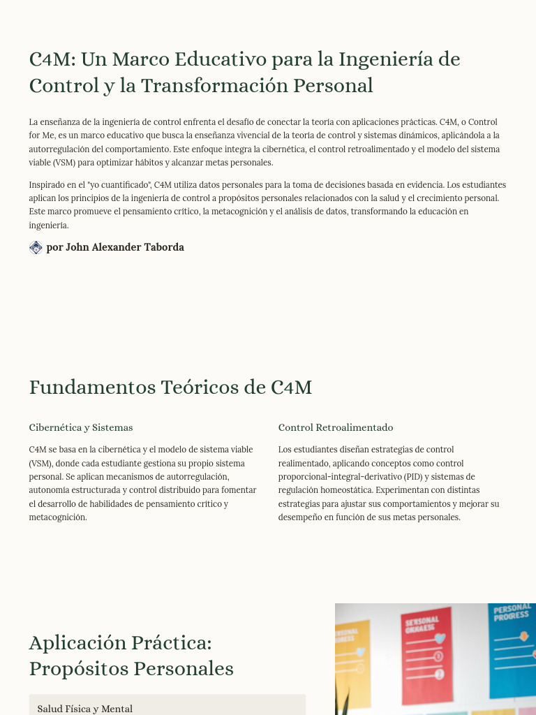 Guia Presentación C4M Control2 | PDF | Datos | Aprendizaje