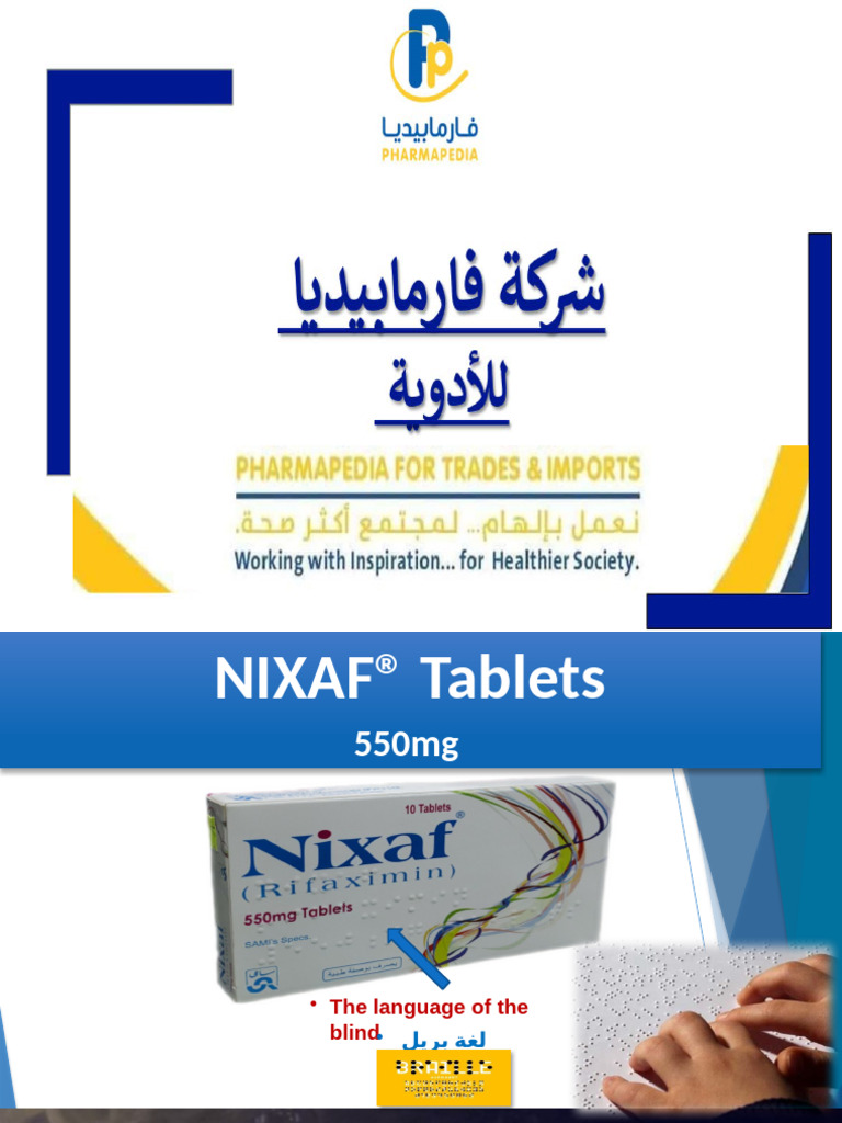 Nixaf PHARMAPEDIA | PDF | Irritable Bowel Syndrome | Liver