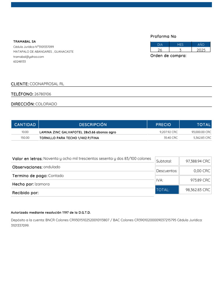 Proforma # - 2025-03-26T095704.088 | PDF