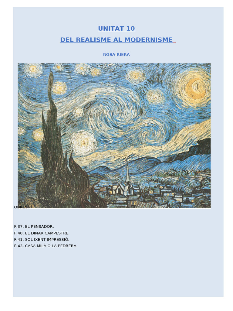 10._DEL_REALISME_AL_MODERNISME2 | PDF