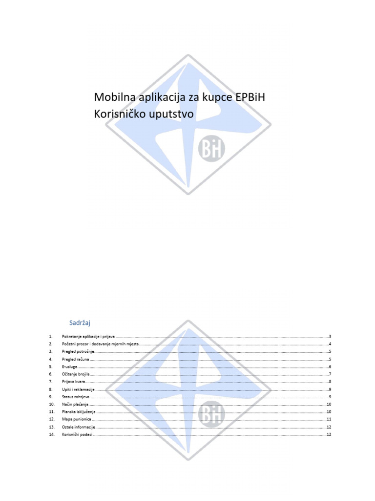 Mobilna Korisnicko Uputstvo | PDF