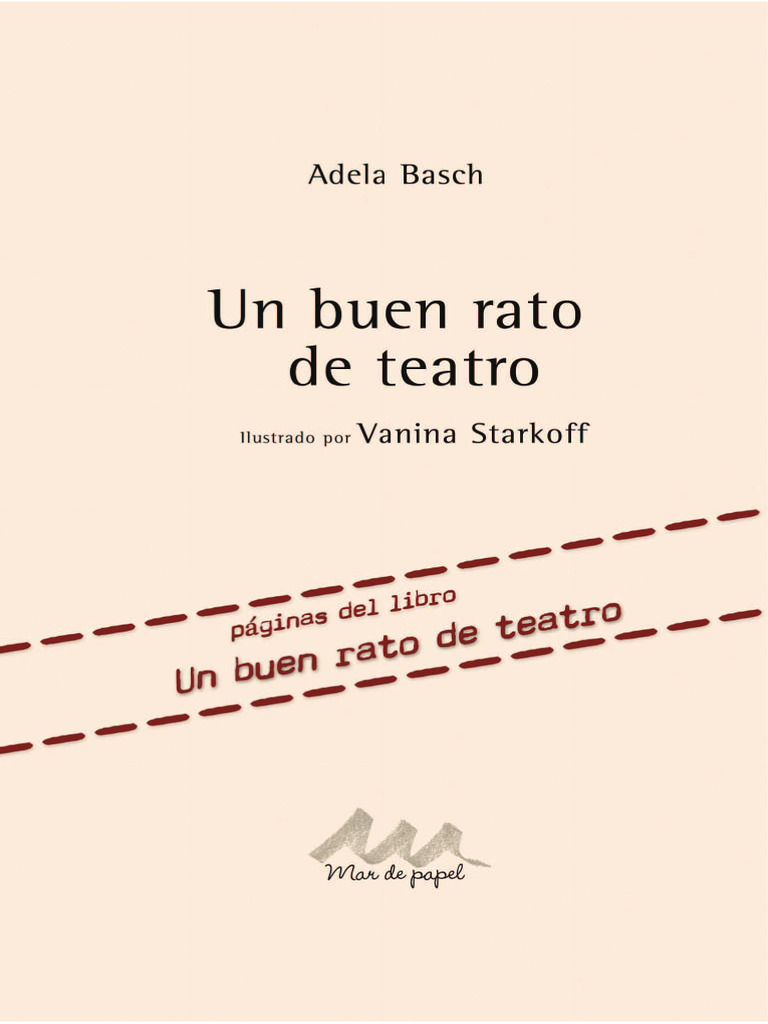 Un Buen Rato de Teatro - Adela Basch | PDF