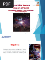 NORMA Oficial Mexicana NOM-027-STPS-2008, Actividades de Soldadura y ...