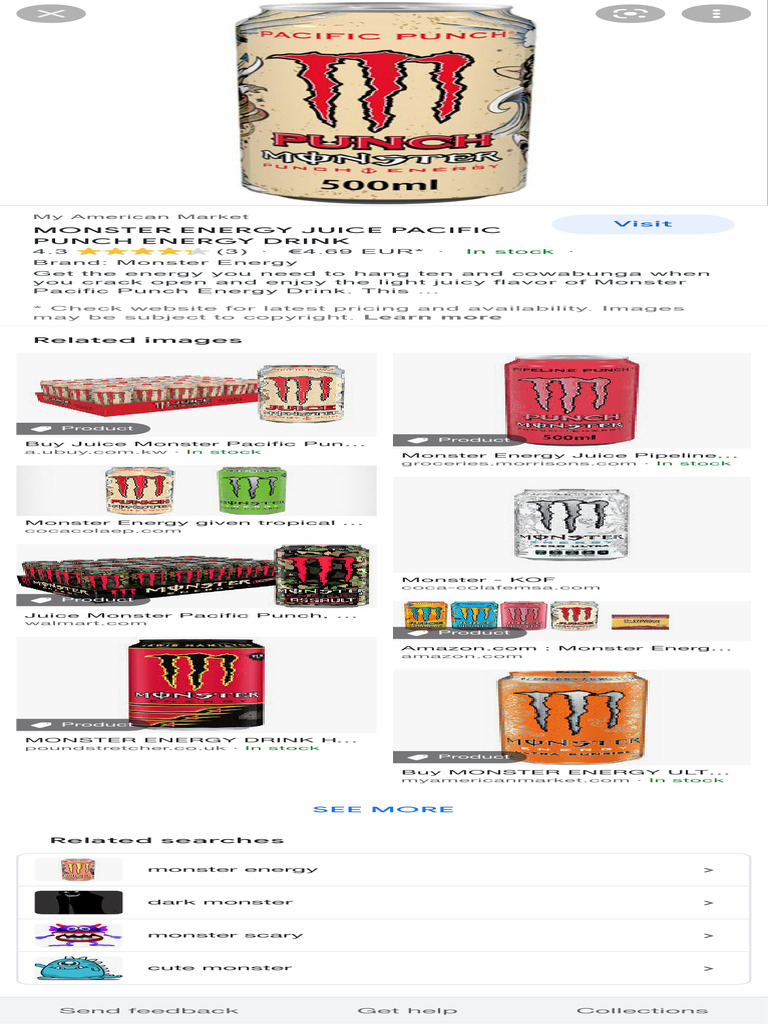 Pacific Punch Monster - Google Search | PDF